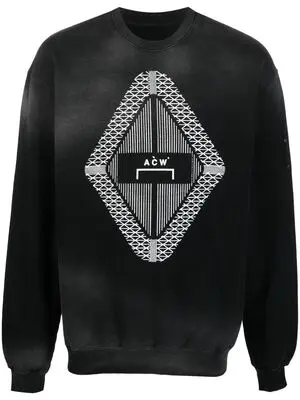 A-COLD-WALL* Logo-print Sweatshirt - Black