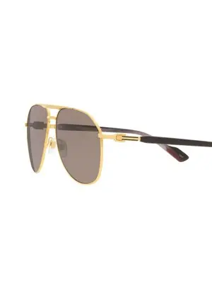 Gucci Pilot-frame Sunglasses