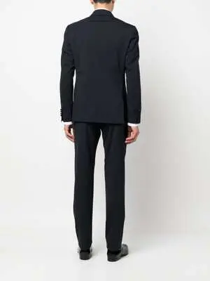 LARDINI Double-breasted Wool Suit