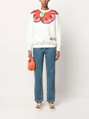 Kenzo Graphic-print Long-sleeve Sweatshirt
