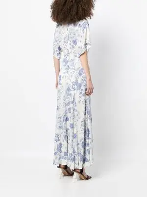REFORMATION Winslow Draped Wrap Dress