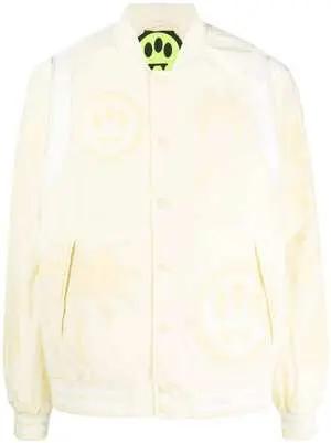 BARROW Tonal-appliqué Varsity Jacket