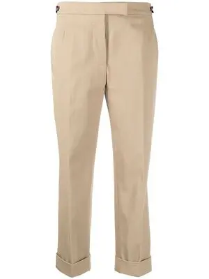 Thom Browne Cropped Tailored Trousers
