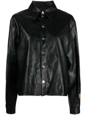 Heron Preston Shimmer Finish Long-sleeve Shirt