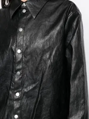 Heron Preston Shimmer Finish Long-sleeve Shirt