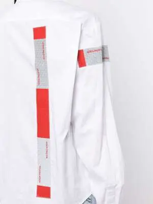 Heron Preston Logo-patch Cotton Shirt