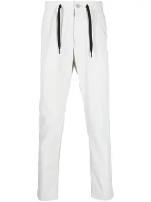 Herno Drawstring-waist Cropped Trousers