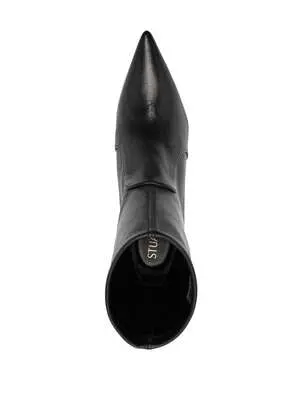 STUART WEITZMAN 90mm Pointed-toe Wedge Boots