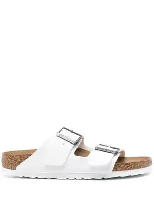 BIRKENSTOCK Arizona Buckled Sandals - White