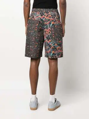 MARANT Graphic-print Deck Shorts