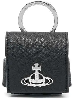 Vivienne Westwood Derby Airpods Case - Black | Editorialist