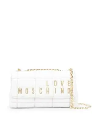 Moschino Logo Appliqué Cross-body Bag