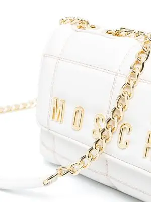 Moschino Logo Appliqué Cross-body Bag