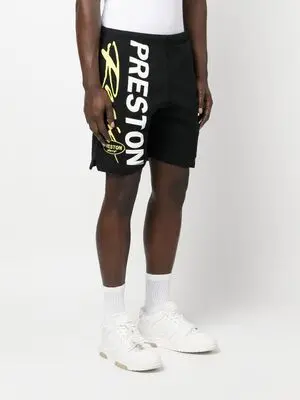 Heron Preston Logo-print Jersey Track Short