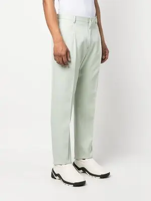 LANVIN Pressed-crease Tailored Trousers