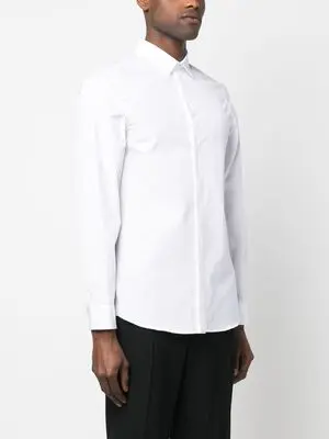 JIL SANDER Long-sleeve Cotton Shirt - White
