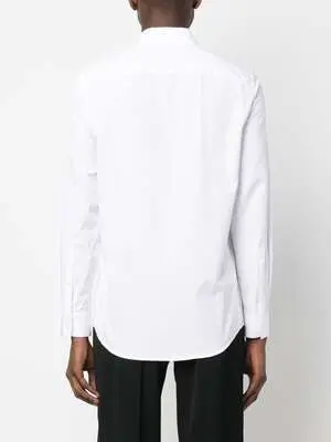 JIL SANDER Long-sleeve Cotton Shirt - White