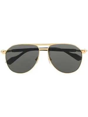 Gucci Pilot-frame Sunglasses - Gold