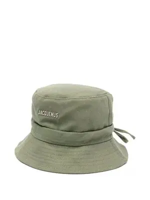 Jacquemus Jacquemus Le Bob Gadjo Bucket Hat Green