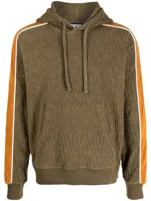 DIESEL® Embossed Logo-print Hoodie