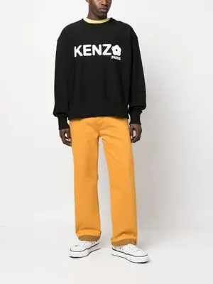 Kenzo Logo-print Crew-neck Sweatshirt