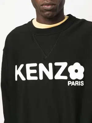 Kenzo Logo-print Crew-neck Sweatshirt