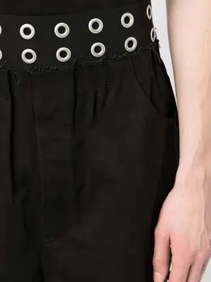 Raf Simons Eyelet-detail Denim Shorts