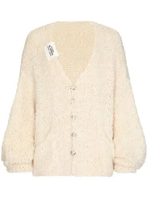 Dolce & Gabbana Logo-patch Cotton Cardigan
