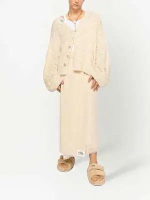 Dolce & Gabbana Logo-patch Cotton Cardigan