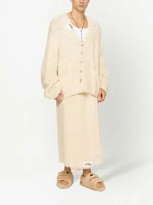 Dolce & Gabbana Logo-patch Cotton Cardigan