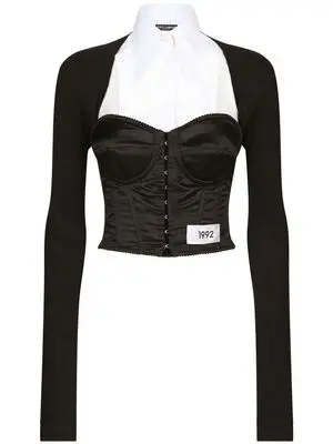 Dolce & Gabbana Layered Corset Top