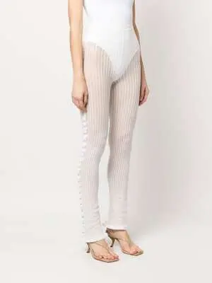 Acne Studios Crochet-knit Leggings