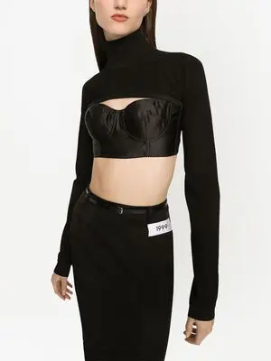 Dolce & Gabbana Roll-neck Shrug