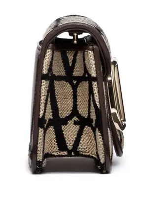 Valentino Garavani Small Lòco Toile Iconographe Shoulder Bag