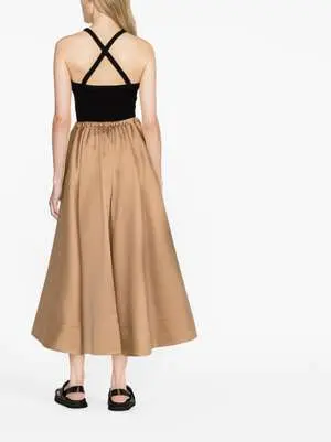 Valentino Garavani Pleated Mid-length Skirt - Neutrals