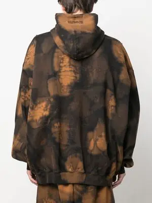 Vetements Overbleached Cotton Hoodie