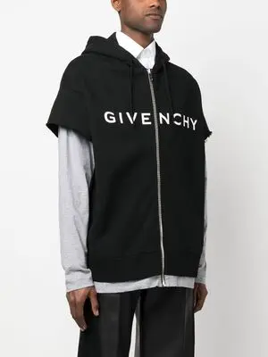 Givenchy Logo-print Layered Hoodie