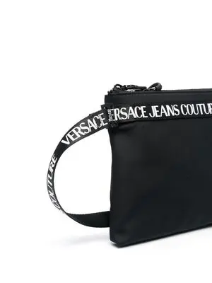 Versace Logo-strap Wallet