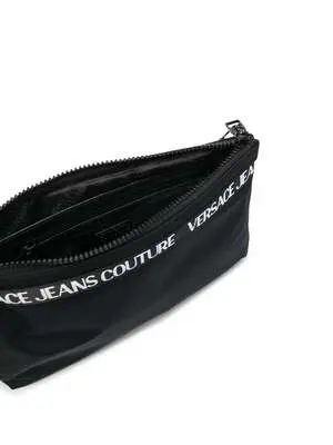 Versace Logo-strap Wallet