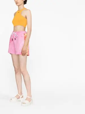 Palm Angels Tie-dye Track Shorts