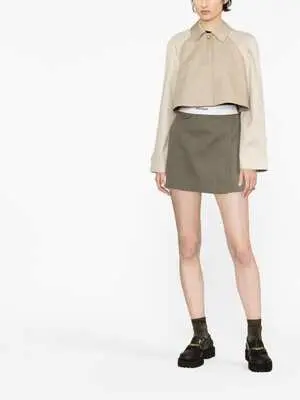 Palm Angels Cropped Trench Coat
