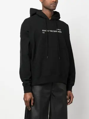 Off-White Slogan-print Drawstring Hoodie