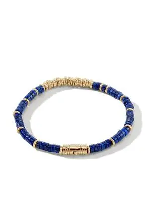 John Hardy 14kt Yellow Gold Lapis Lazuli Bracelet