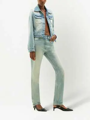 COURREGES Light-wash Denim Jacket