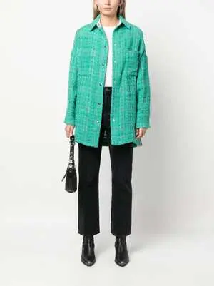 IRO PARIS Single-breasted Knitted Coat