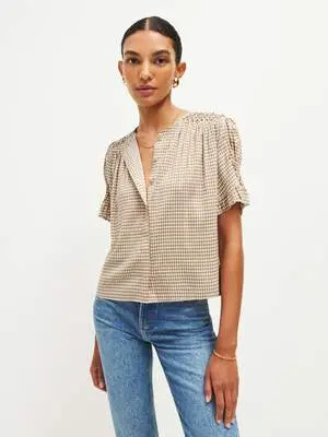 REFORMATION Adeline Top