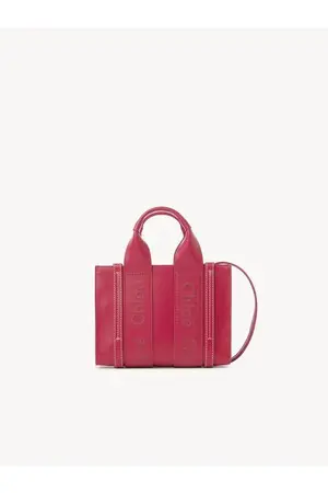 Chloé Mini Woody Tote Bag - Pink