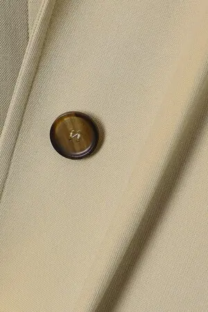 FERRAGAMO Belted Wool Trench Coat