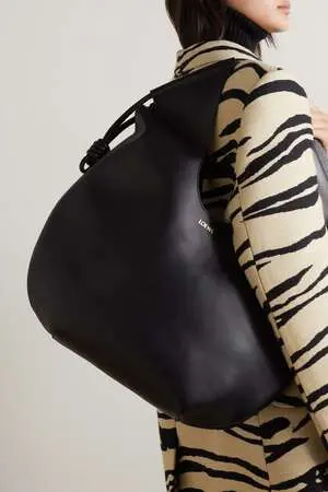Loewe Paseo Knotted Leather Tote