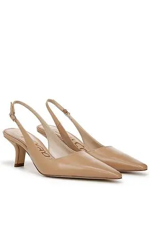Sam Edelman Bianka Slingback Heels - Tan